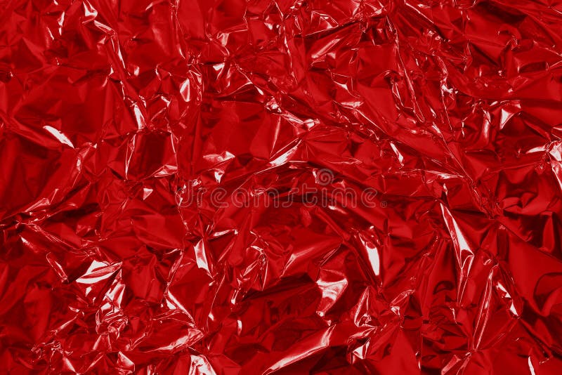 Red Foil Leaf Shiny Texture, Abstract Wrapping Paper for Background and ...
