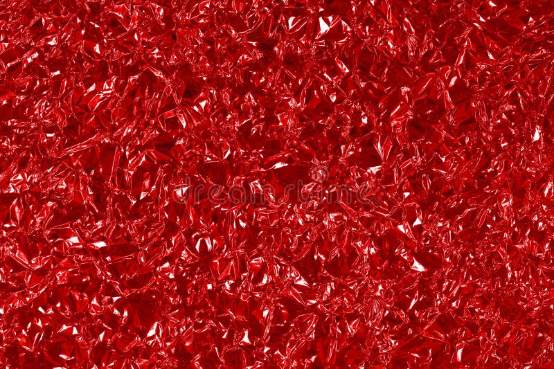 Red Foil Leaf Shiny Texture, Abstract Wrapping Paper for Background and ...
