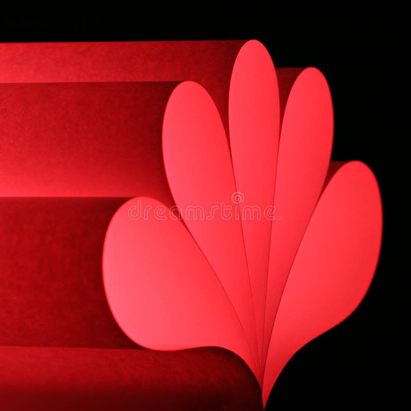 Red Formation Of Paper Picture. Image: 1919961