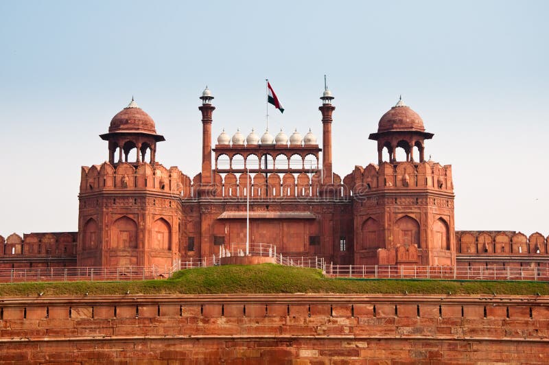 The Red Fort stock photo. Image of asian, tourism, fort - 11849704