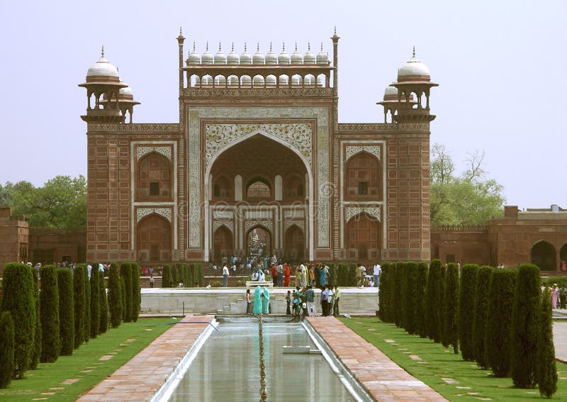 Red Fort in Agra stock photo. Image of ancient, fort - 25102114