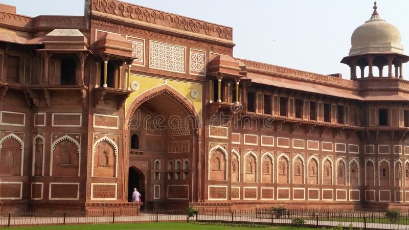 845 Red Fort Complex Agra India Stock Photos - Free & Royalty-Free ...