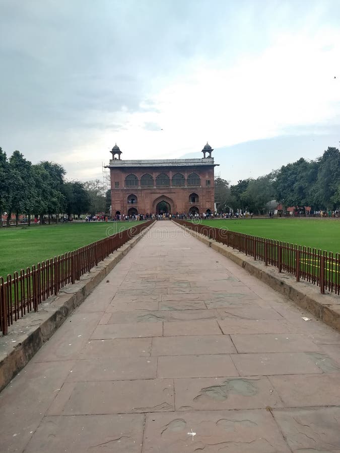 Red Fort Complex in Delhi is a Mughal Architecture in Red Sandstone ...