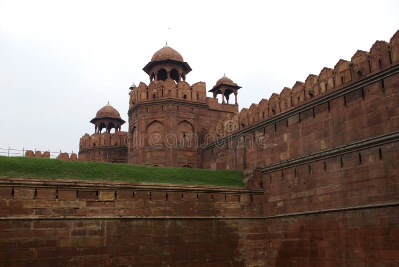 Red Fort, Delhi, India stock image. Image of india, architect - 34922329