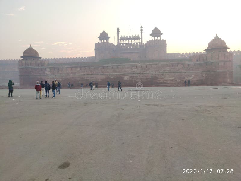 Red fort of delhi,india editorial stock photo. Image of greater - 169055158