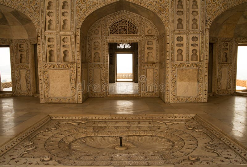 Red Fort interior stock photo. Image of india, door, inside - 47946456