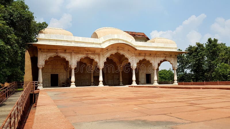 Red fort stock photo. Image of delhi, india, building - 99201314
