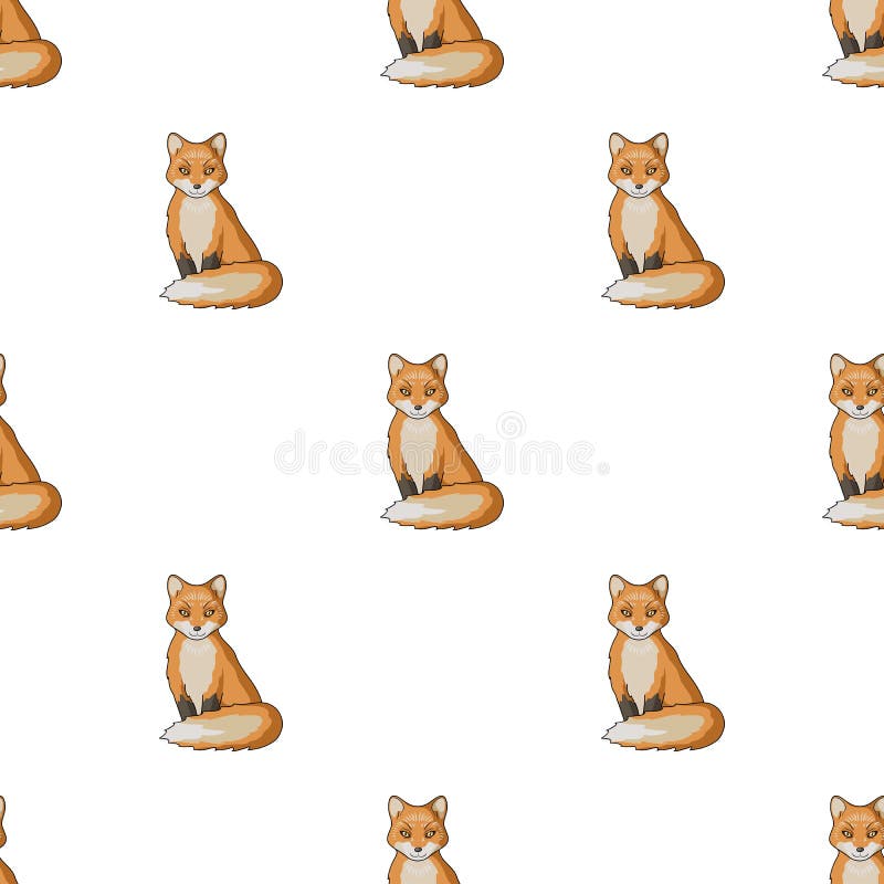 Red Fox.Animals Single Icon in Cartoon Style Vector Symbol Stock ...