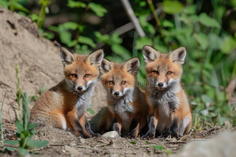 Young Red Fox Den Stock Illustrations – 44 Young Red Fox Den Stock ...