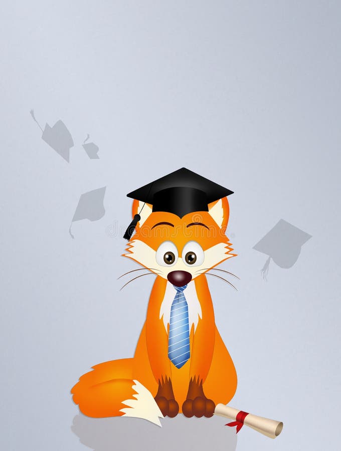 Fox Graduate Stock Illustrations – 61 Fox Graduate Stock Illustrations ...