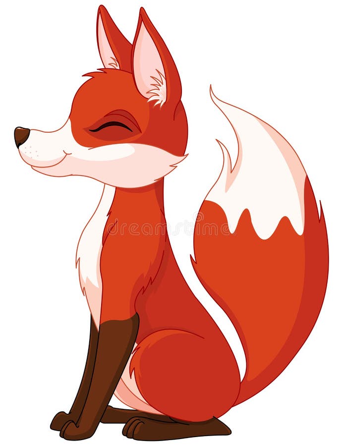 Cartoon Red Fox Stock Illustrations – 10,250 Cartoon Red Fox Stock ...