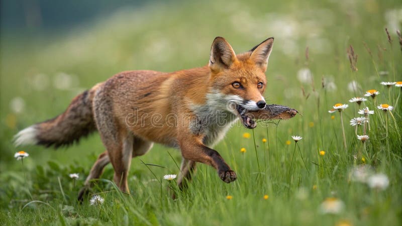 Red Fox, Photography, Natural Light Stock Illustration - Illustration ...