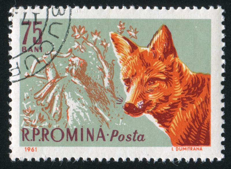 Red fox editorial image. Image of predator, antique - 223788695
