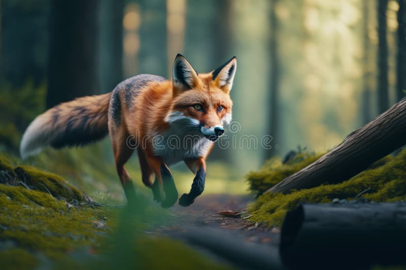 Fox Log Stock Illustrations – 117 Fox Log Stock Illustrations, Vectors ...