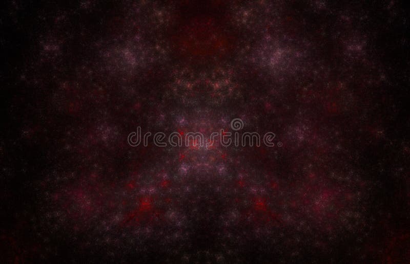 Red Fractal Glowing Pattern. Fantasy Fractal Texture. Digital Art. 3D ...