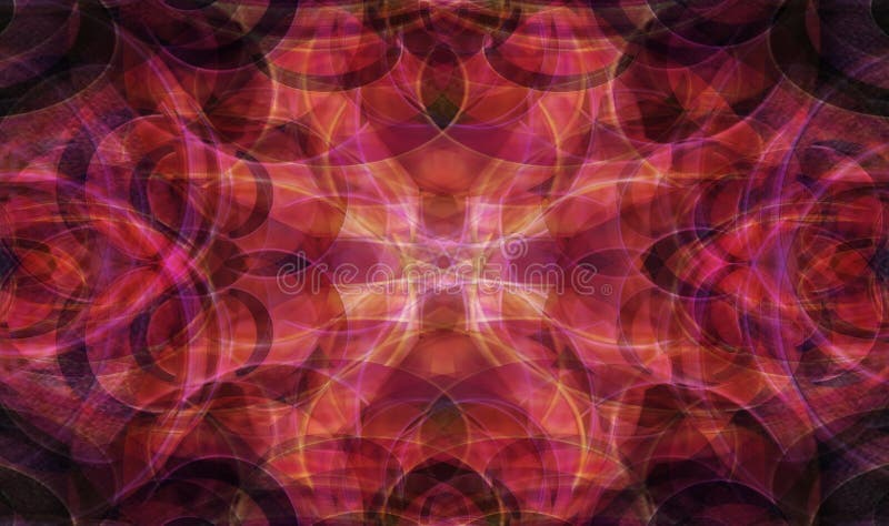 Red fractal pattern stock illustration. Illustration of rendering - 2297975