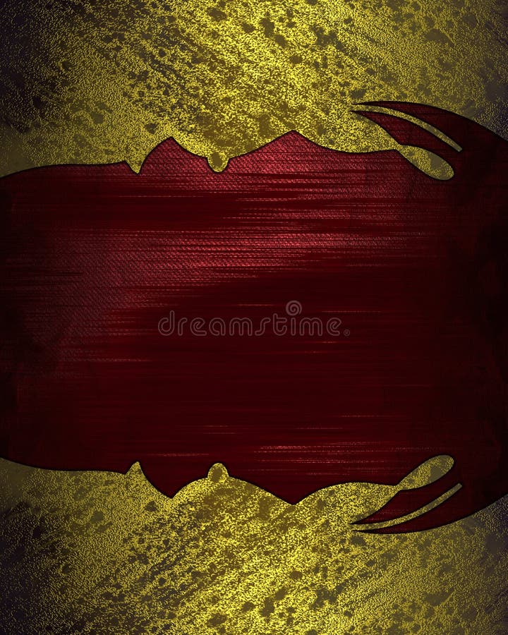 Red Frame with Abstract Edges. Element for Design. Template for Design ...