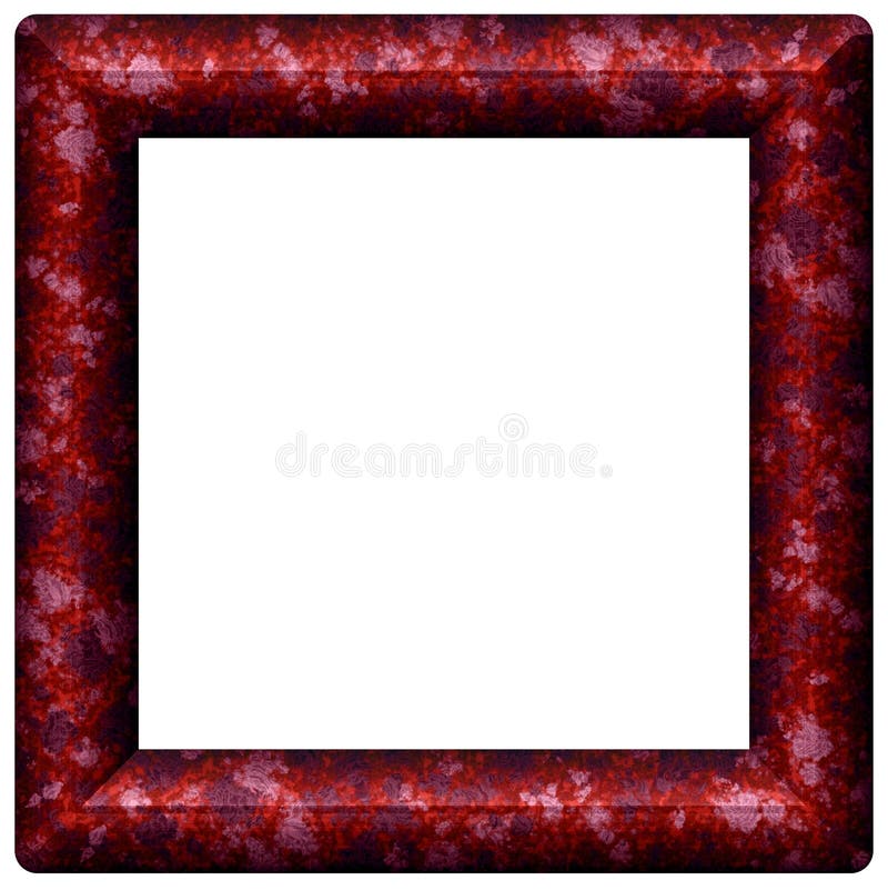 Red frame isolated stock image. Image of exhibition, orange - 86719751