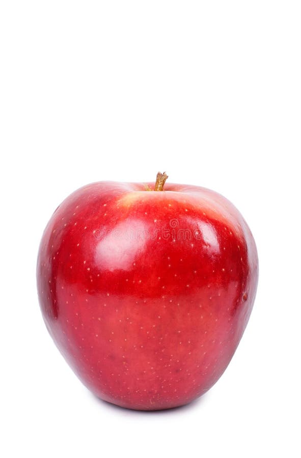 Red fresh apple stock image. Image of healthy, closeup - 23155461