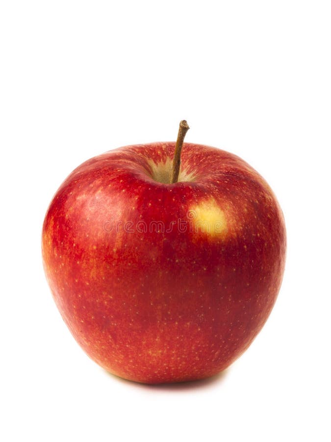 Red apple stock image. Image of food, white, fresh, plant - 28018787