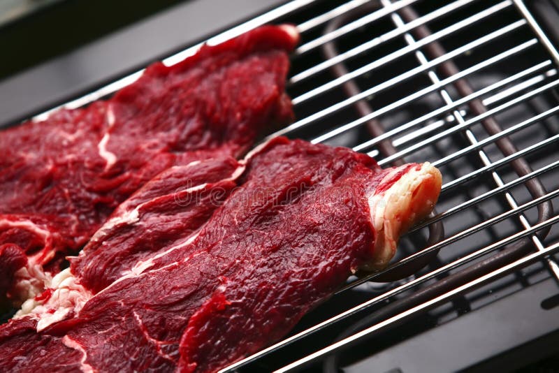 Fresh red beef meat stock image. Image of effect, horizontal - 9353417