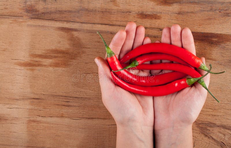 Fresh Red Chilli Pepper in Fire As a Symbol of Burning Feeling of Spicy ...