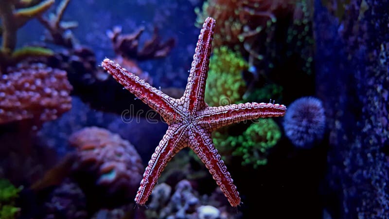 Red Fromia Elegance Starfish Stock Image - Image of ancora, ocean: 73438089