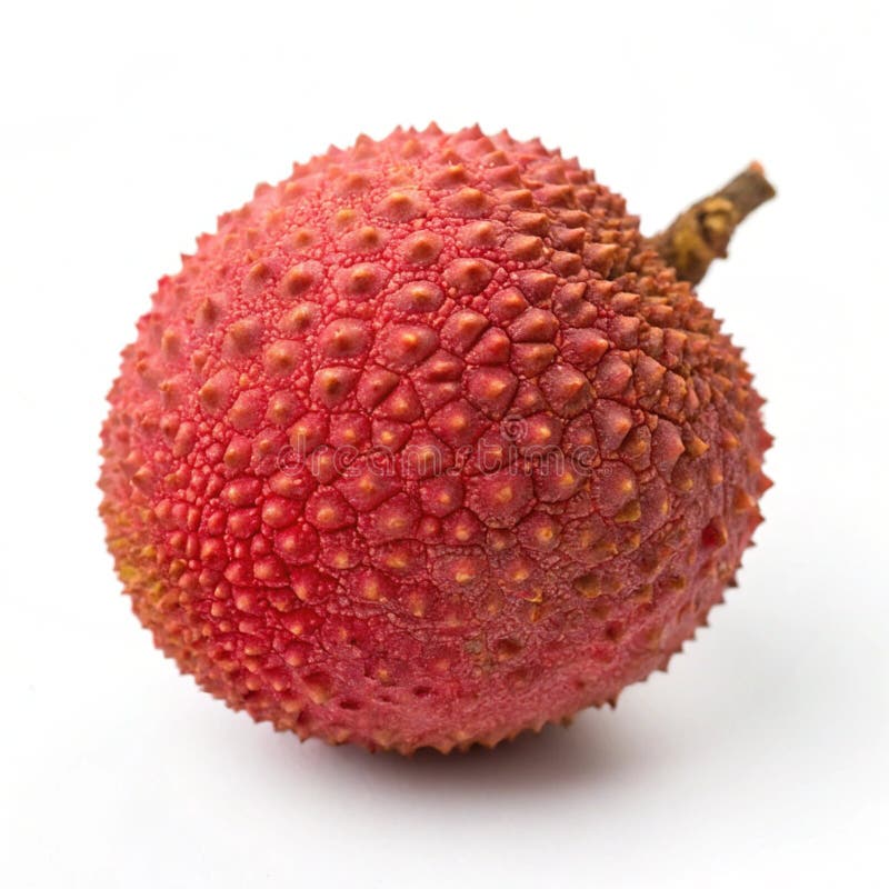 Red Fruit with Bumpy Texture Stock Illustration - Illustration of white, fruitcloseup: 363244774