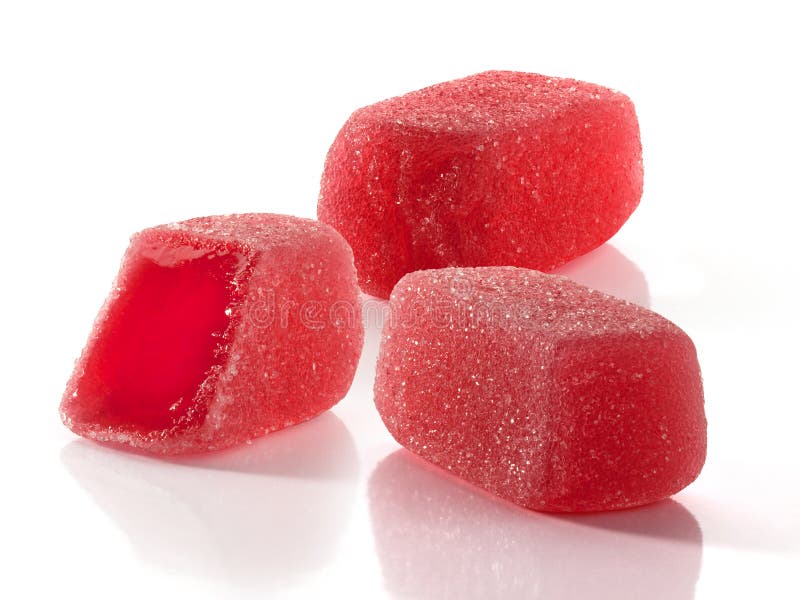 Red fruit chewy candy stock photo. Image of desserts - 123952844