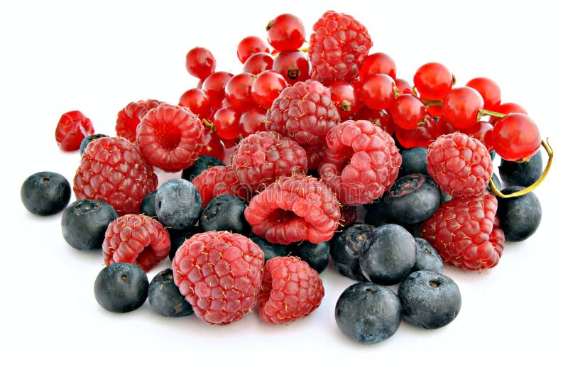 Red fruits stock image. Image of juicy, strawberry, brown - 21525515