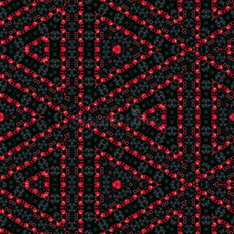 Red Future Abstract Background Shapes Blurs Stock Illustration ...