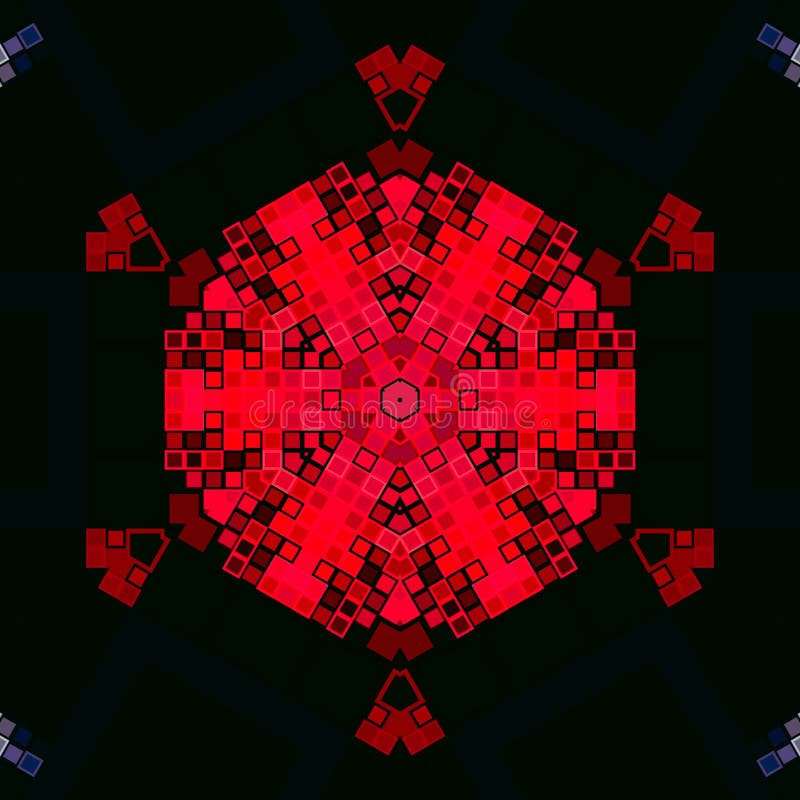 Red Future Abstract Background Shapes Blurs Stock Photo - Image of ...