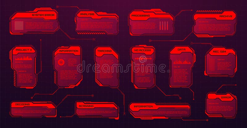 Red Hud Ui Stock Illustrations – 294 Red Hud Ui Stock Illustrations ...