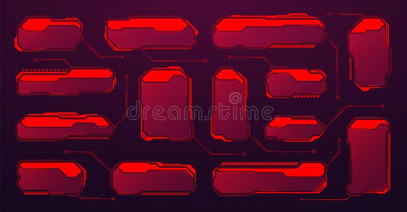 Red Hud Ui Stock Illustrations – 294 Red Hud Ui Stock Illustrations ...