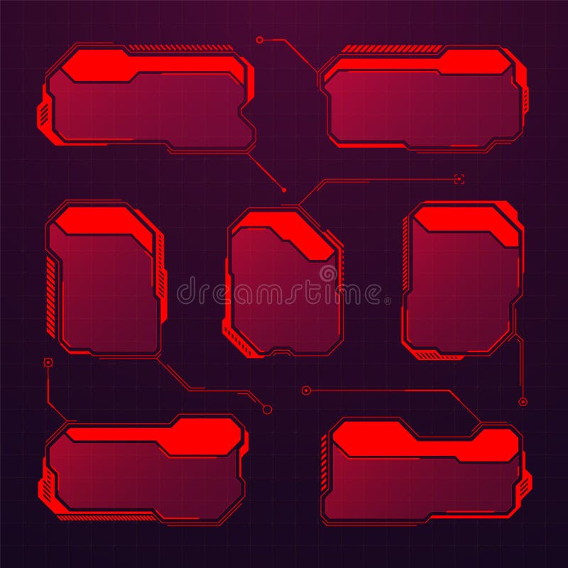 Red Hud Ui Stock Illustrations – 294 Red Hud Ui Stock Illustrations ...