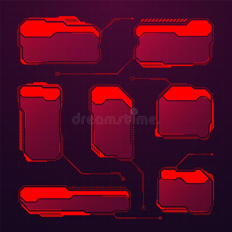 Red Hud Ui Stock Illustrations – 294 Red Hud Ui Stock Illustrations ...