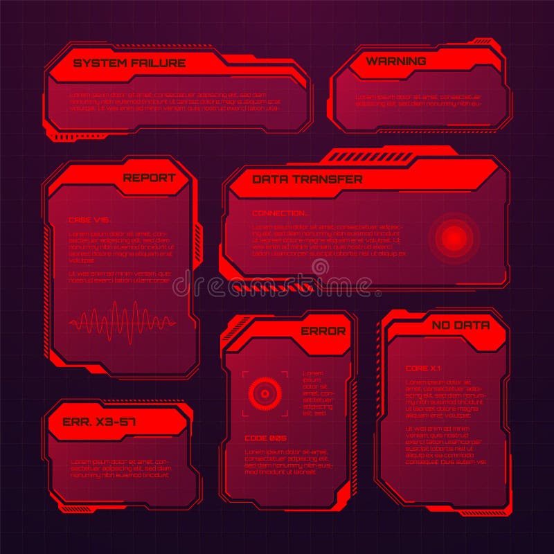 Red Hud Ui Stock Illustrations – 294 Red Hud Ui Stock Illustrations ...