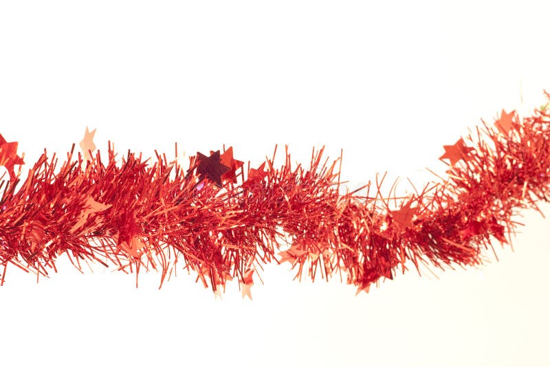 Red and Green Christmas Garland Stock Photo - Image of birth, closeup ...