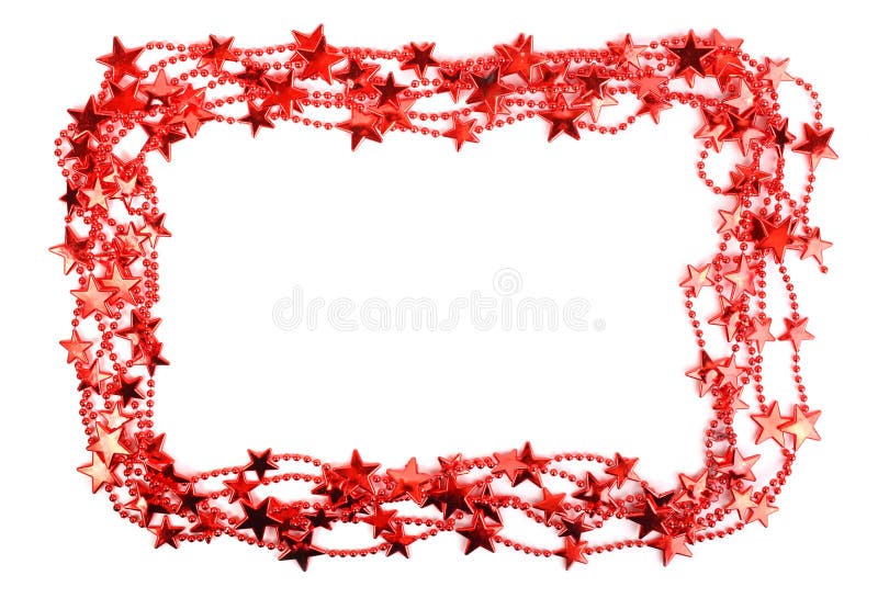 Red garland stock image. Image of traditional, beads - 48272757