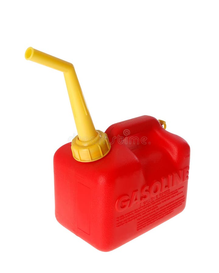 Little Red Gas Can stock image. Image of regular, conserve - 276677