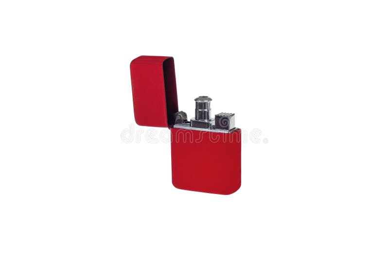 Red gas lighter stock image. Image of background, propane - 189696017