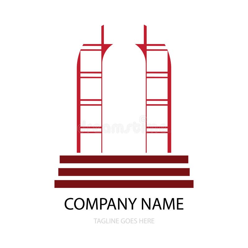 Gate logo vector stock vector. Illustration of gate - 173774456