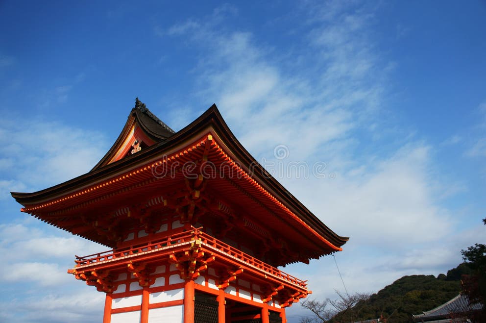 Red Gateway stock photo. Image of kiyomizudera, architecture - 23230564