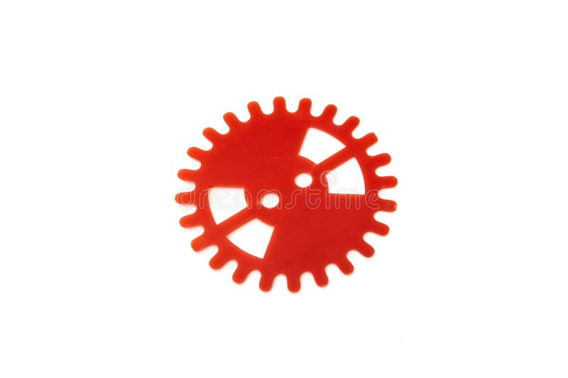 Red gear stock image. Image of steel, icon, construction - 40344073