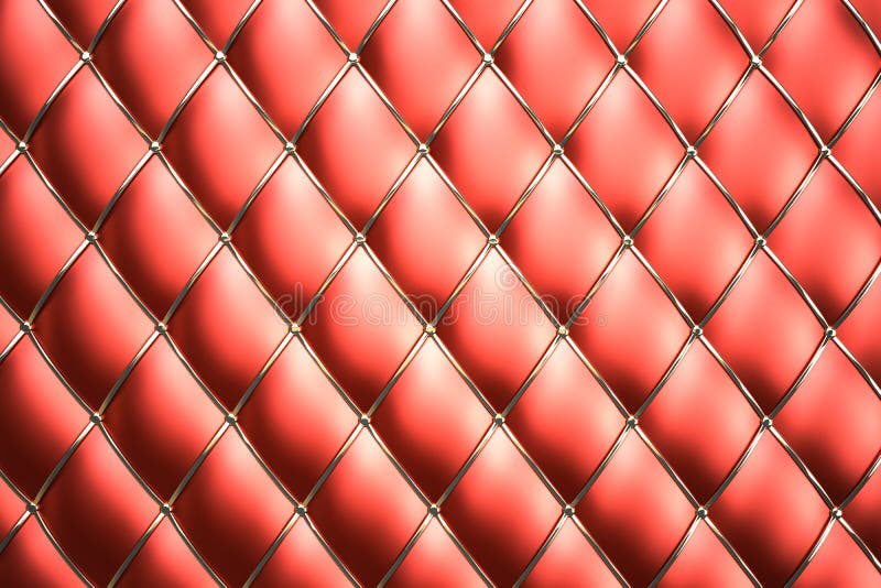 Red Genuine Leather Pattern Background Stock Illustration ...