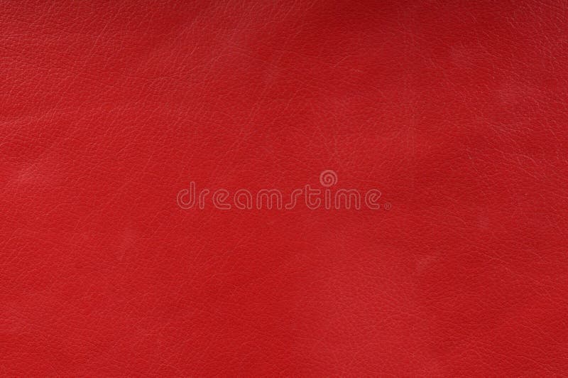 Red Genuine Leather Upholstery Stock Image - Image of decoration, seat ...