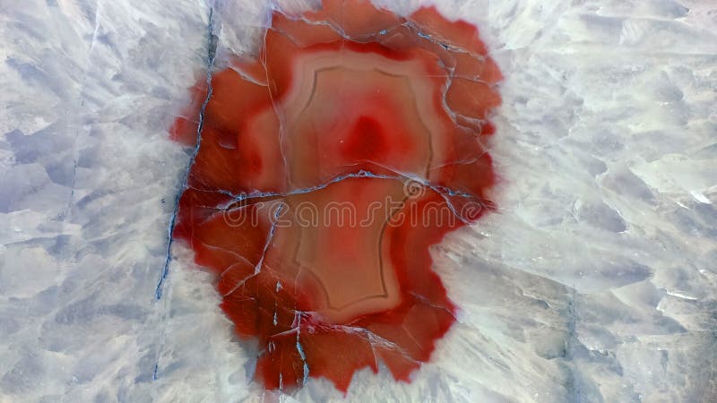Red Geode Gemstone Background Stock Photo - Image of jewel, bright ...