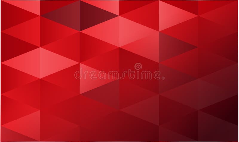 Red Geometric Abstract Background Vector Stock Vector - Illustration of ...