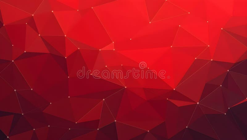 Red Geometric Design Abstract Background Stock Illustration ...