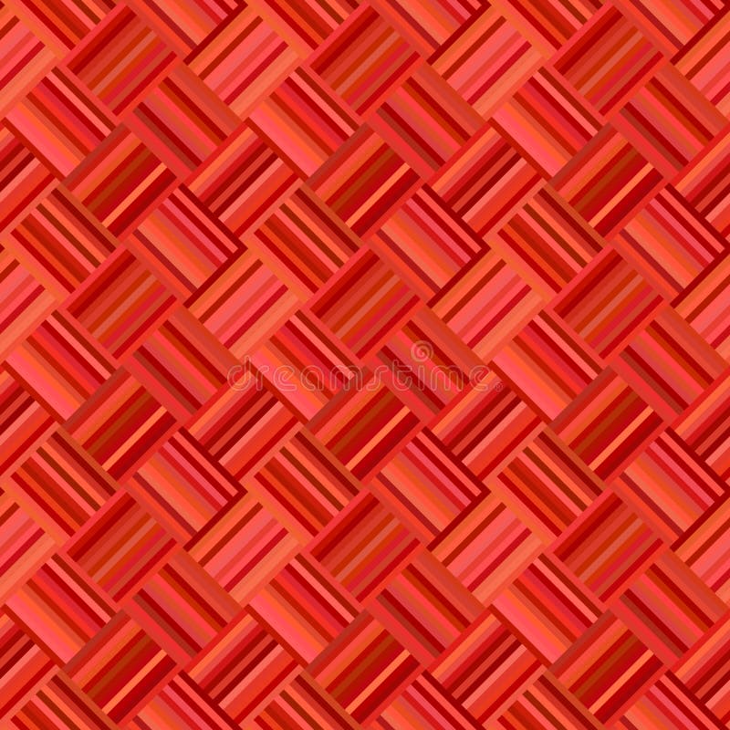 Red Geometric Diagonal Stripe Pattern - Vector Mosaic Background Stock ...